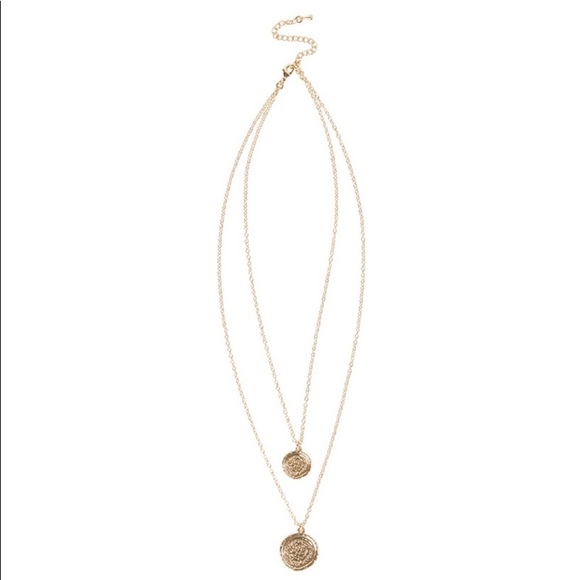 Jewelry | Amber Sceats Double Coin Necklace | Poshmark